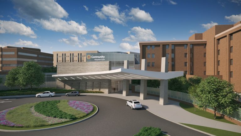 Community Health Network Celebrates Topping Out at Community Hospital ...