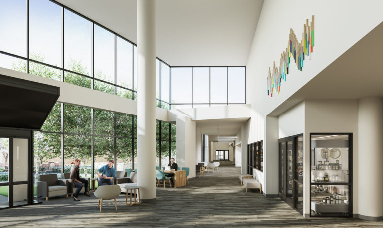 Morris Hospital Expansion, Renovation Improves Wayfinding + Treatment ...