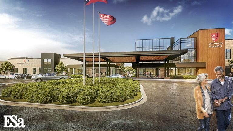 Entry Drive Render (002) | Medical Construction and Design