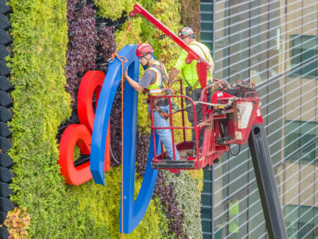 Living Wall Adorns Façade of New Deborah Heart and Lung Center Patient ...